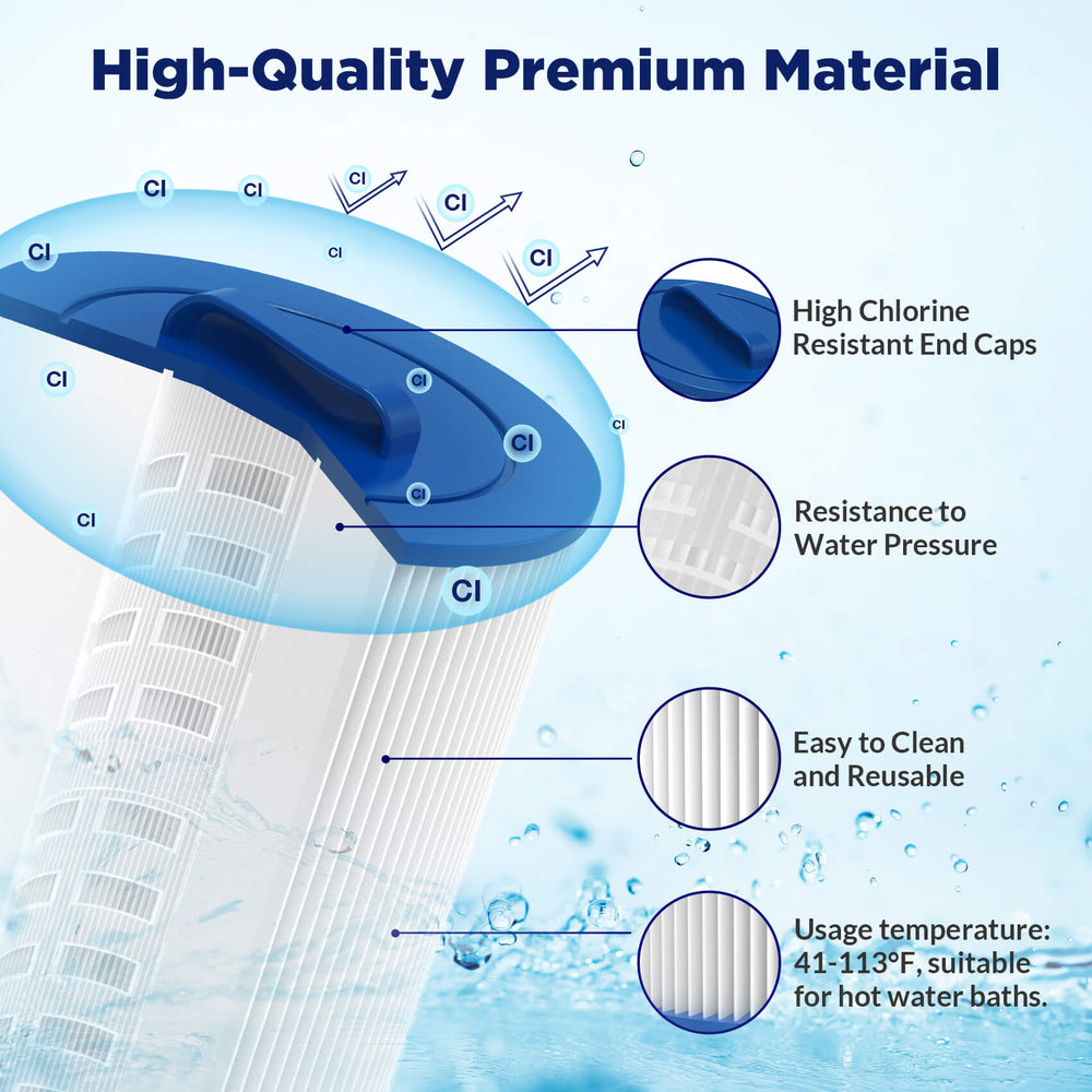 F5 Large Pool Filter Cartridge Replacement
