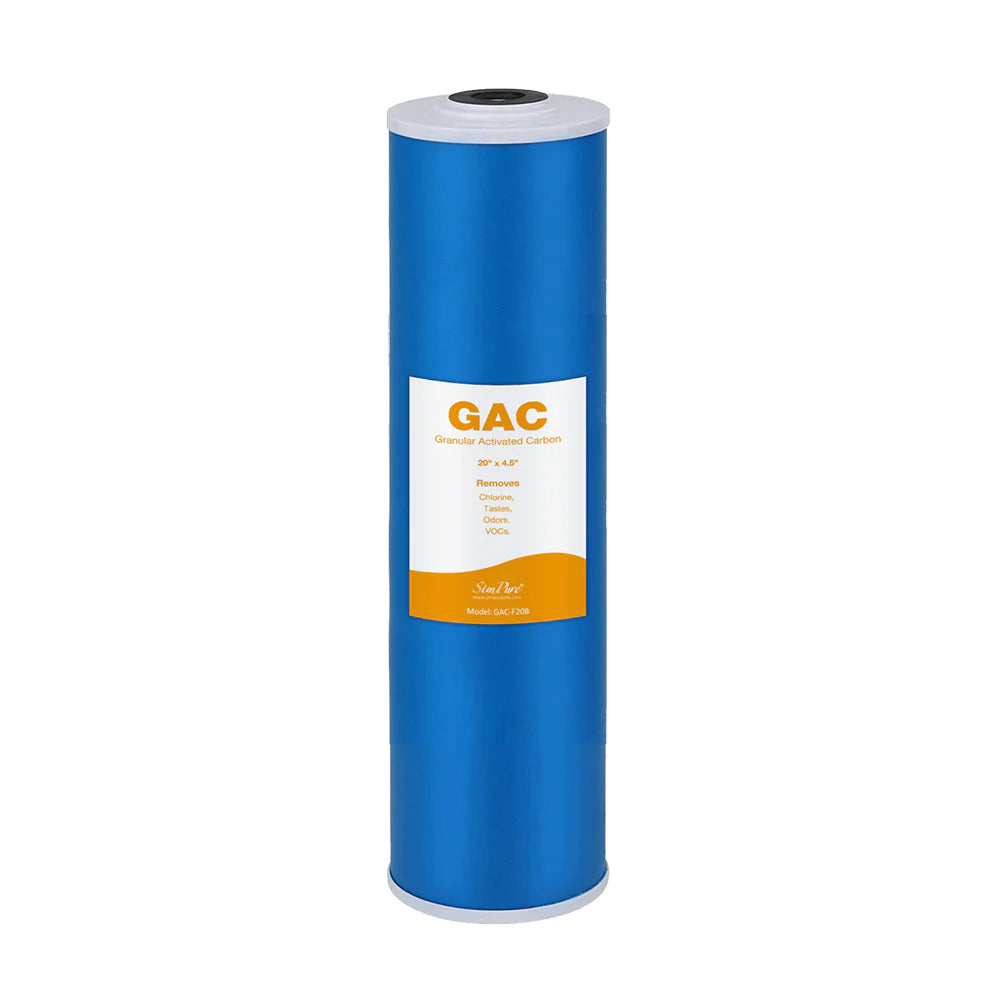 GAC Activated Carbon Filter Element 20"x4.5" – MSPure by Membrane ...