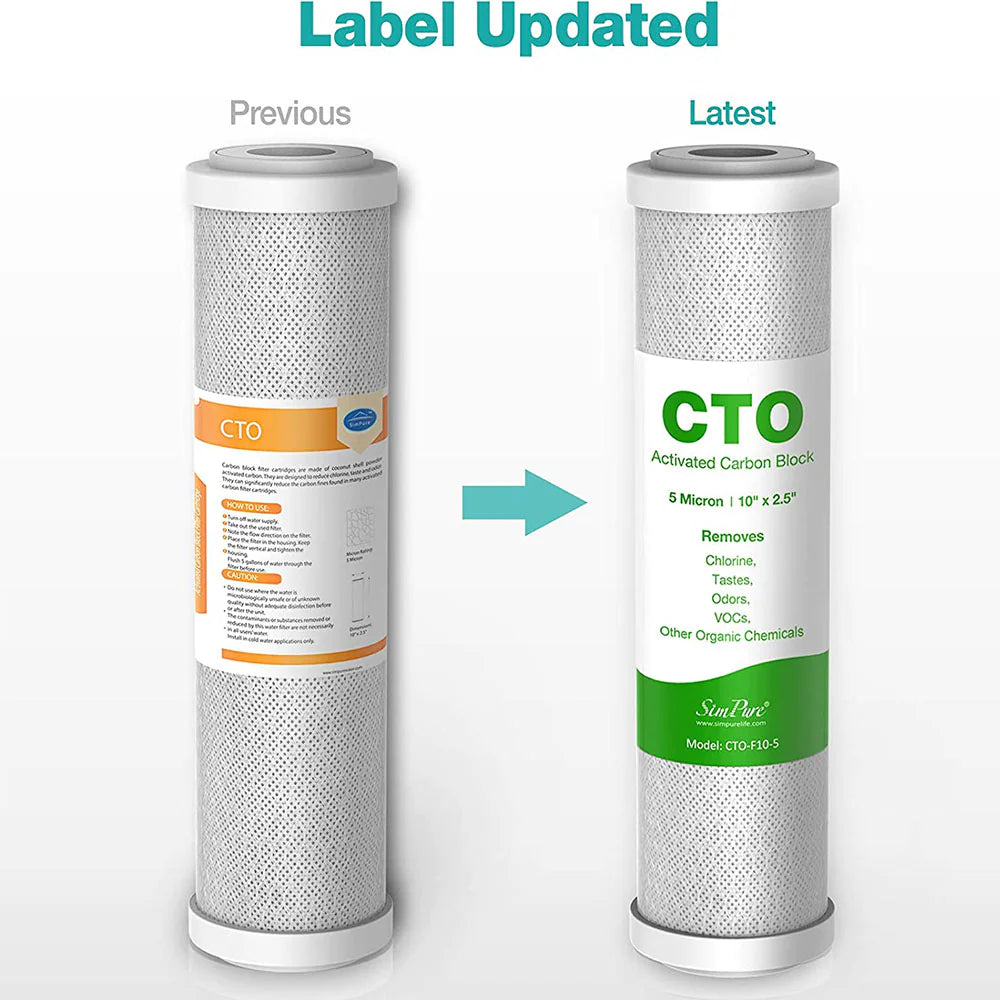 5 Micron Activated Carbon Filter - CTO Filter – Membrane Solutions